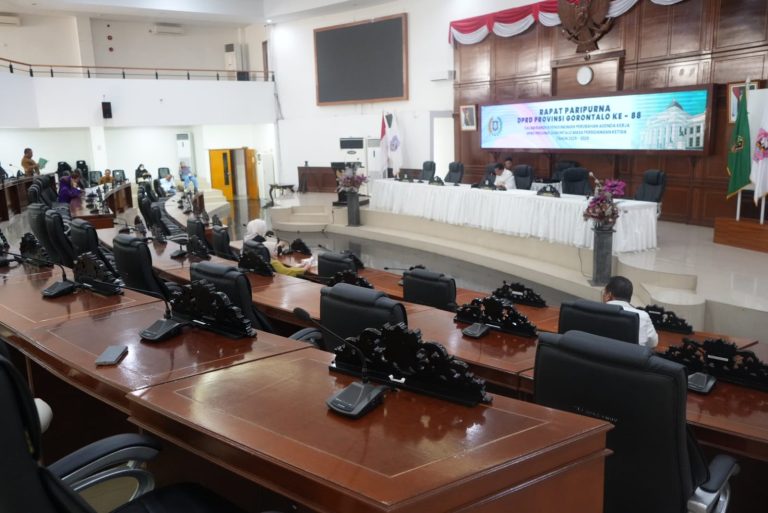 Melalui Rapat Paripurna, DPRD Provinsi Gorontalo Sampaikan Agenda Kerja ...